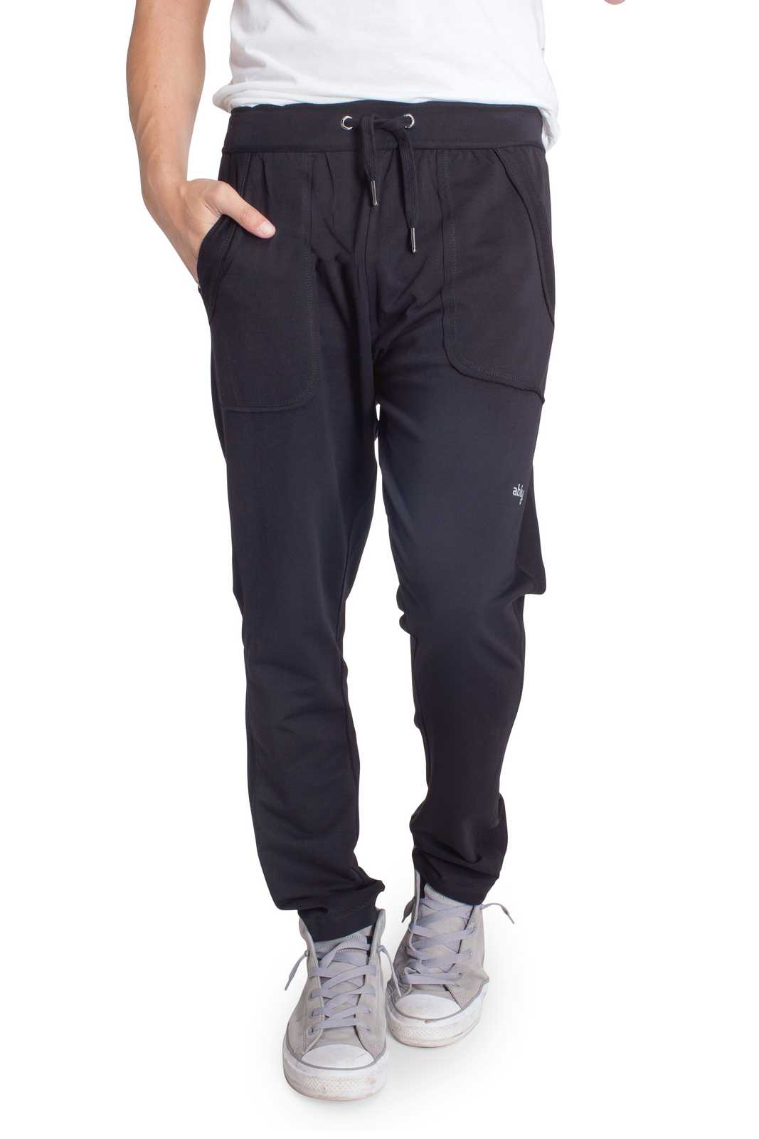 button fly sweatpants