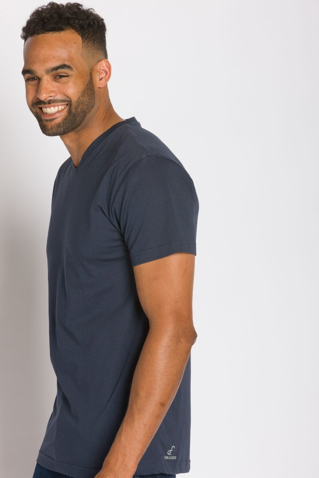 Jamison | Men's Anti-Stain V-neck Tee – Ably Apparel