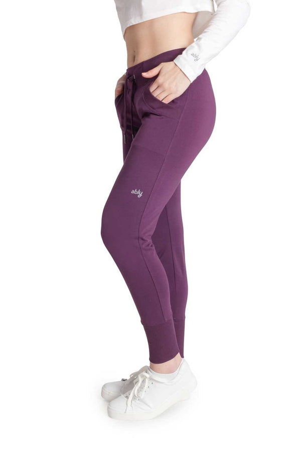 Lilac | Women's Rib Cuffs Sweatpants – Ably Apparel